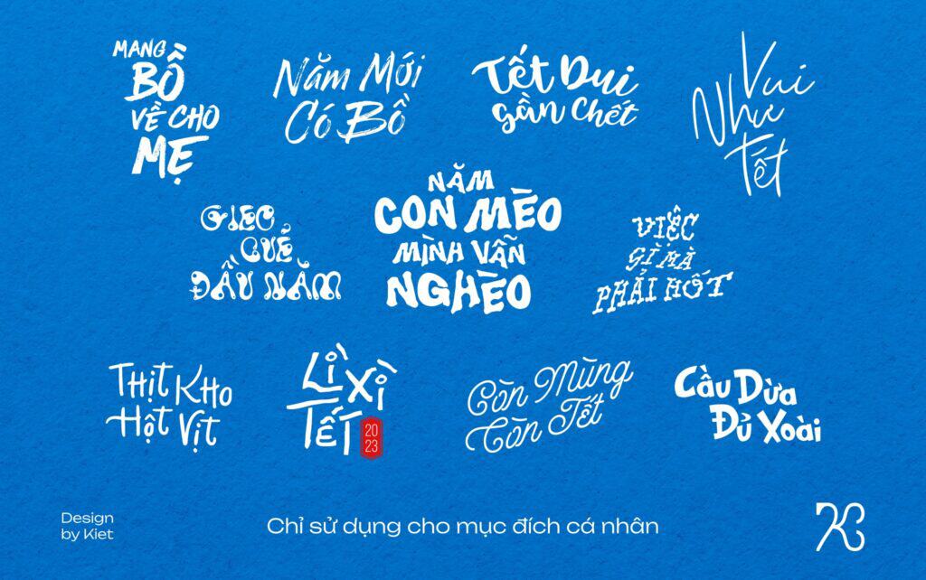 Typo Tết 2023 hoàn toàn miễn phí - Nguyễn Xuân Bình Minh